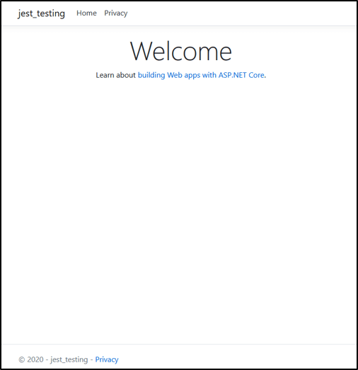 Javascript Unit Testing Getting Started Using Jest Webpack And Net Core